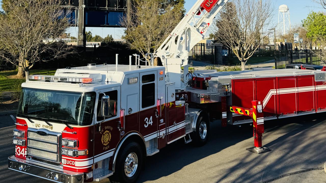 Fire Truck Face-Off | UC Davis Fire Department